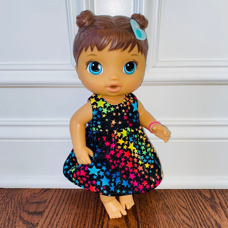 13” Doll Clothes/stars Dress/baby Alive/13” Doll Dress/13 Inch Doll ...