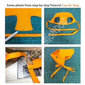 Dog Cap Sewing Pattern - Dog Baseball Cap - PDF Sewing Pattern - DIY ...