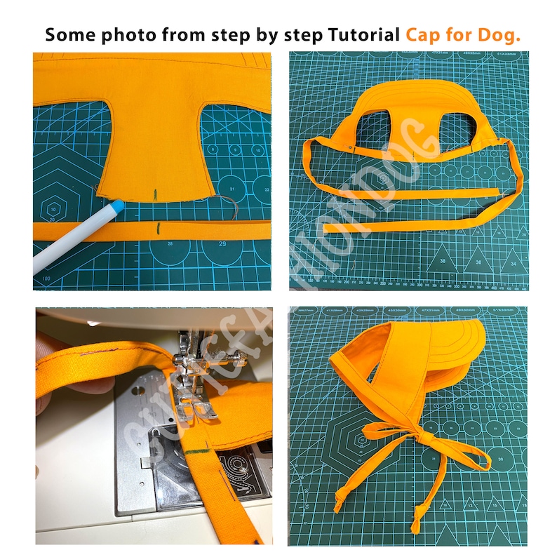 Dog Baseball Cap Sewing Pattern - DIY Pet Hat (PDF Download Pattern) - Etsy