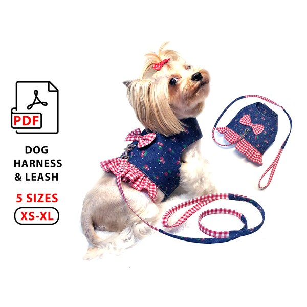 Dog Harness Sewing Pattern - Etsy