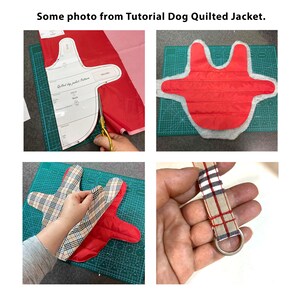 Size XL Dog Diy Coats or Jacket PDF Sewing Pattern for Dog, Step by ...