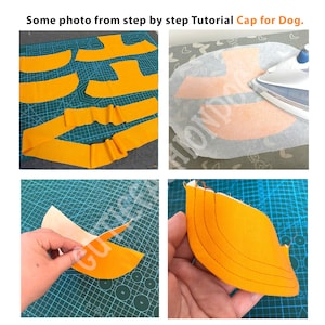 Dog Cap Sewing Pattern - Dog Baseball Cap - PDF Sewing Pattern - DIY ...