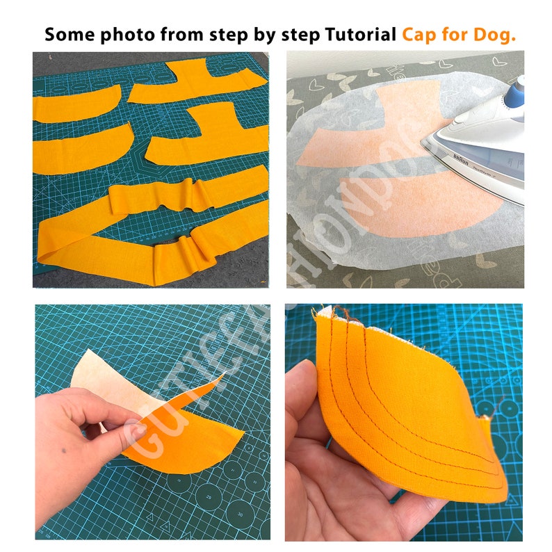 Dog Baseball Cap Sewing Pattern - DIY Pet Hat (PDF Download Pattern) - Etsy