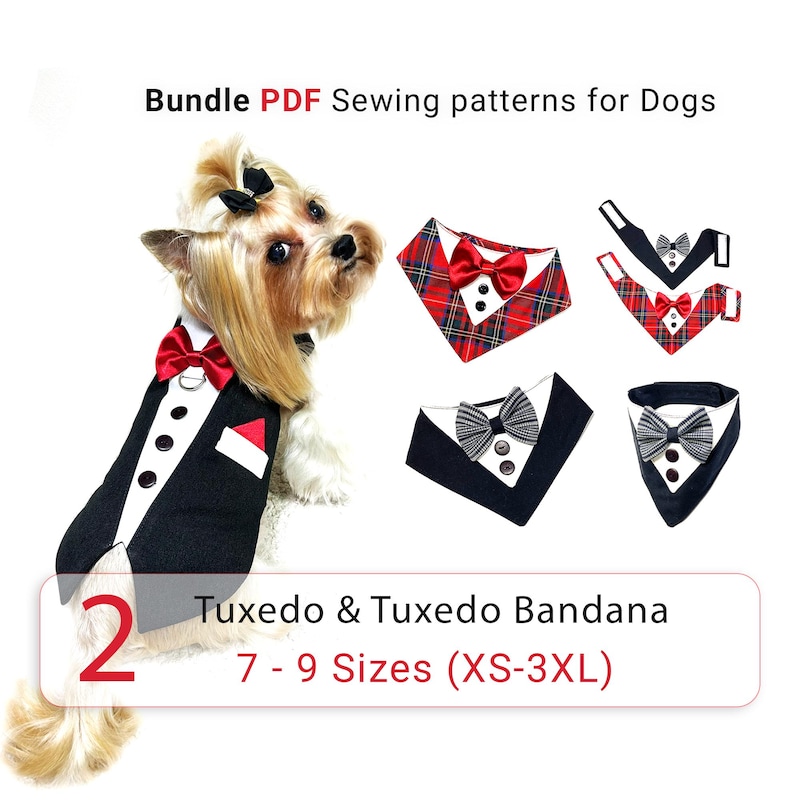 Dog Tuxedo - Etsy UK