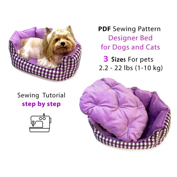Dog Bed Sewing Patterns - Etsy