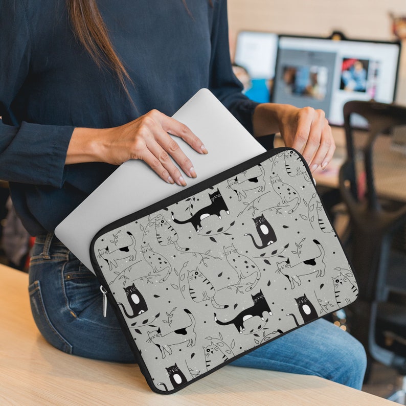 Cat Laptop Sleeve Laptop Case Laptop Cover for 13 14 15 17 - Etsy