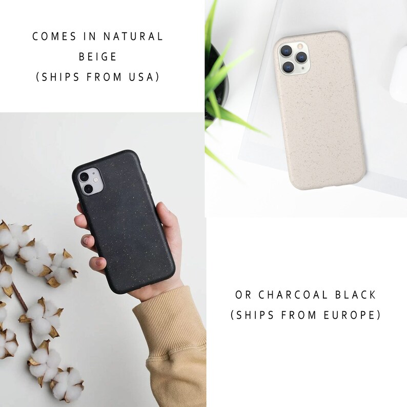 Eco Friendly Biodegradable Iphone & Samsung Phone Case Plant - Etsy