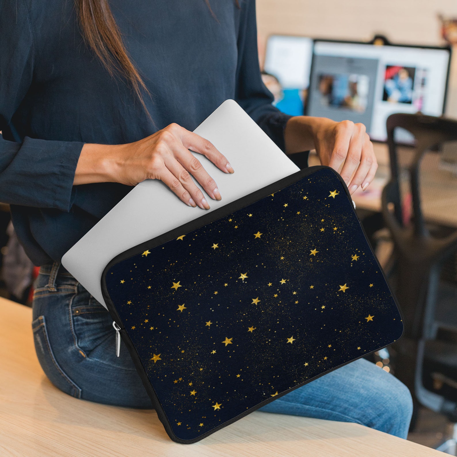 Premium Laptop Sleeve Laptop Cover Laptop Case With Stars | Etsy
