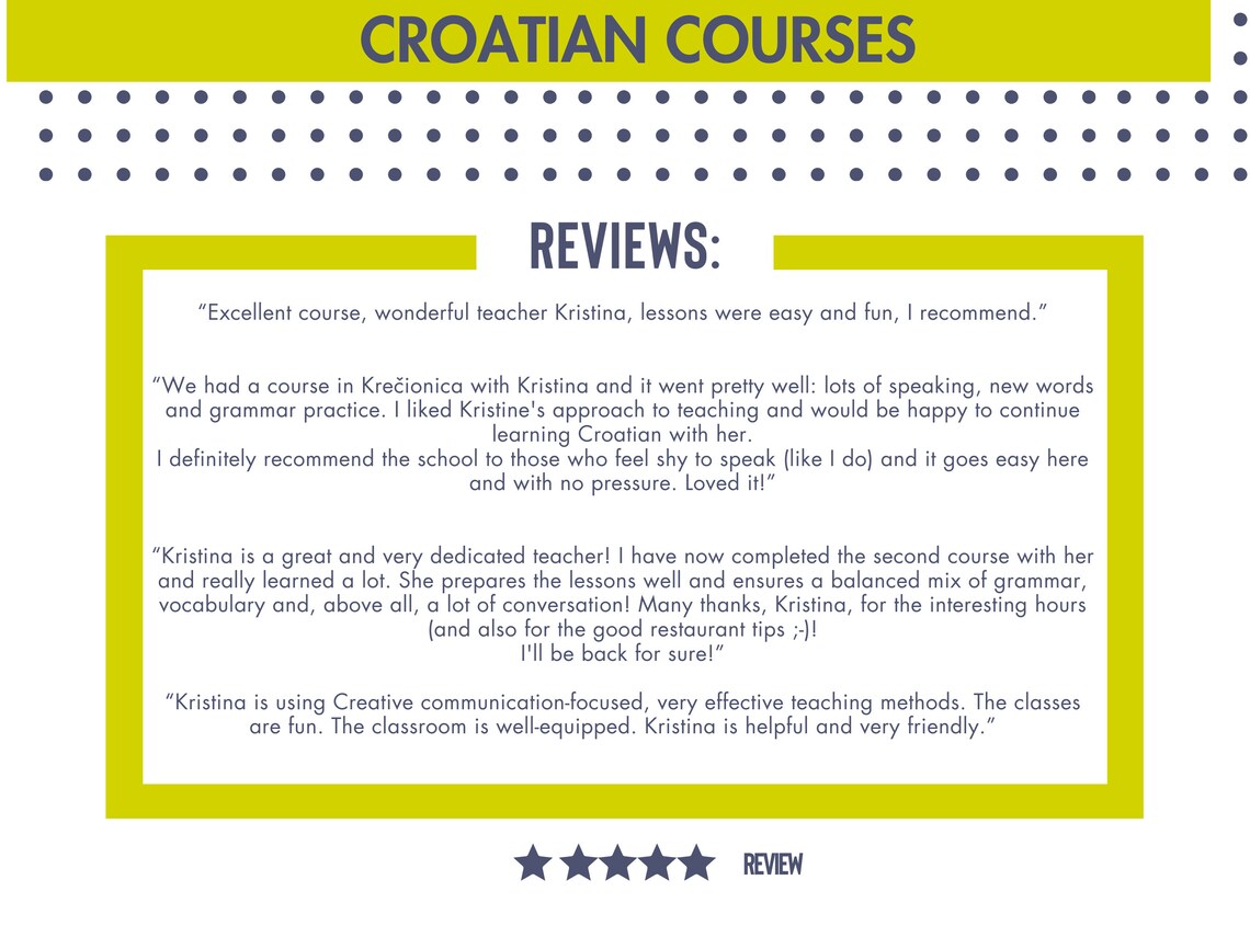 Modal Verbs in Croatian Language Material Digital Croatian Grammar on I ...