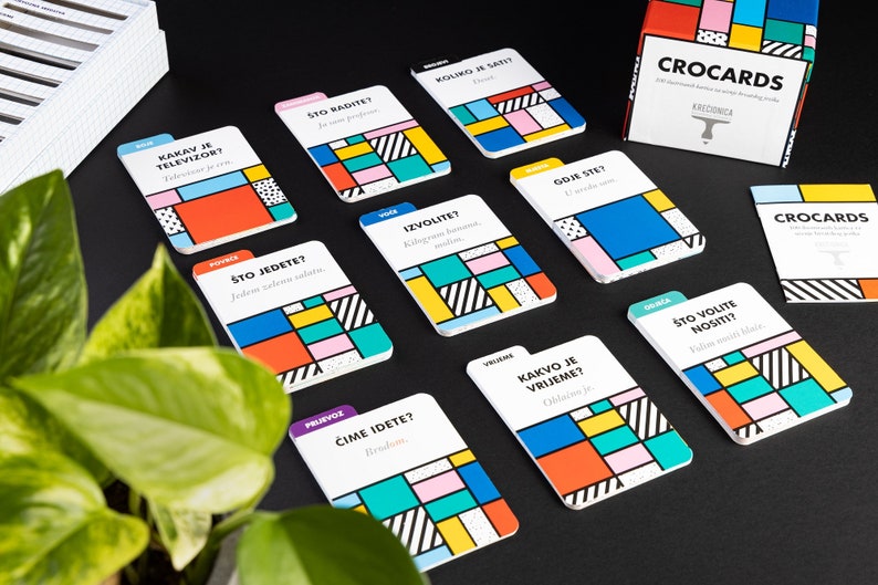 Learn Croatian Easily: Beginner’s Flashcard Set With Illustrated ...