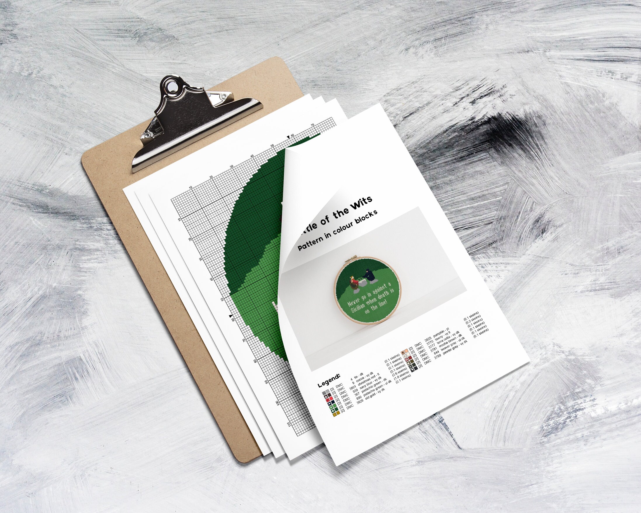 Pattern: Battle of the Wits. Simple Cross Stitch Pattern, Princess ...