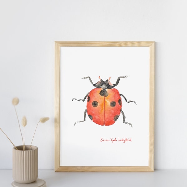 Ladybird Print - Etsy