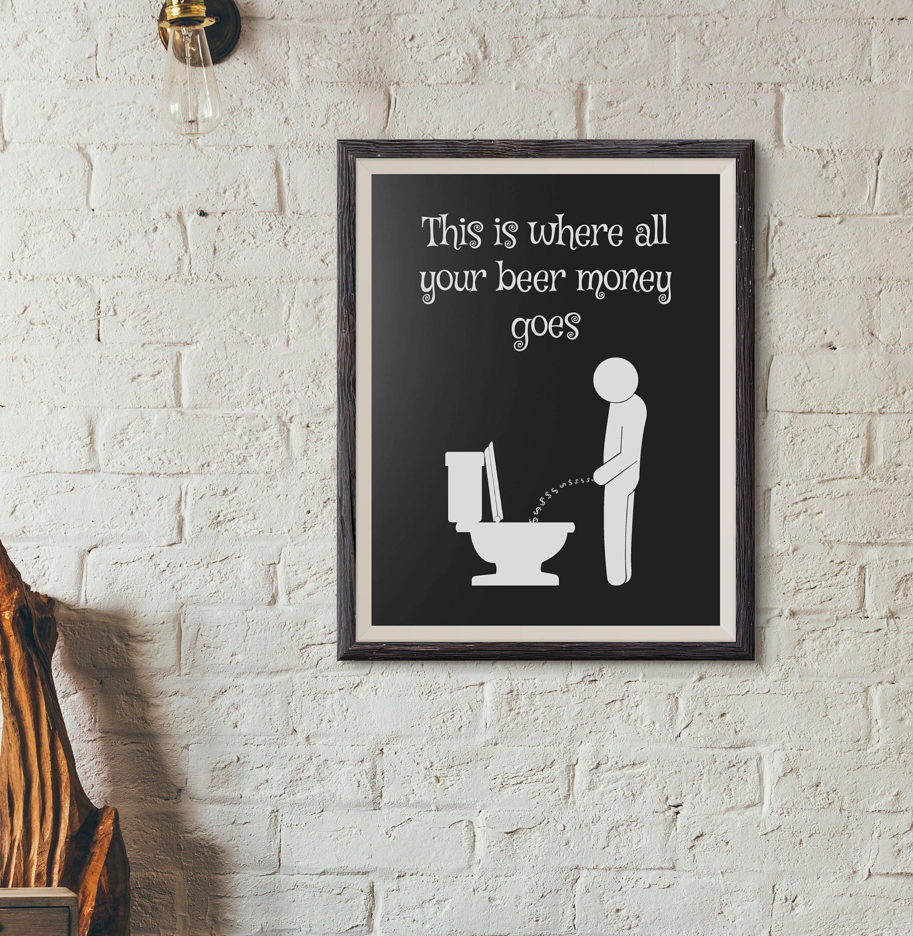 Funny, Bathroom Wall Art, Bathroom Signs, Bathroom Wall Decor, Wall ...