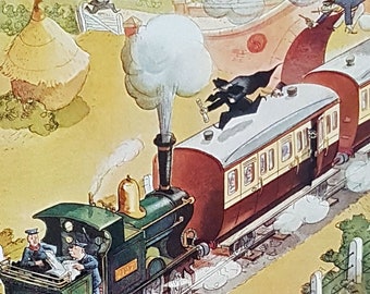 Vintage Punch Cartoon From the 1940s Illustrated by Emett - Etsy