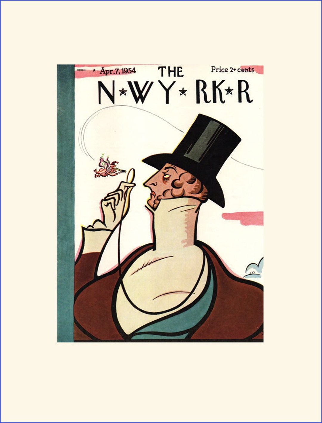 Vintage Punch pastiche of The New Yorker magazine - Etsy Österreich