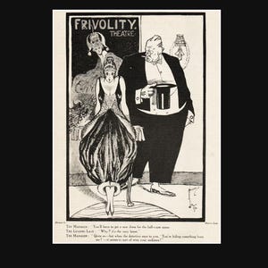 Vintage Humorous Art Deco Print Illustrated by Harry Low - Etsy