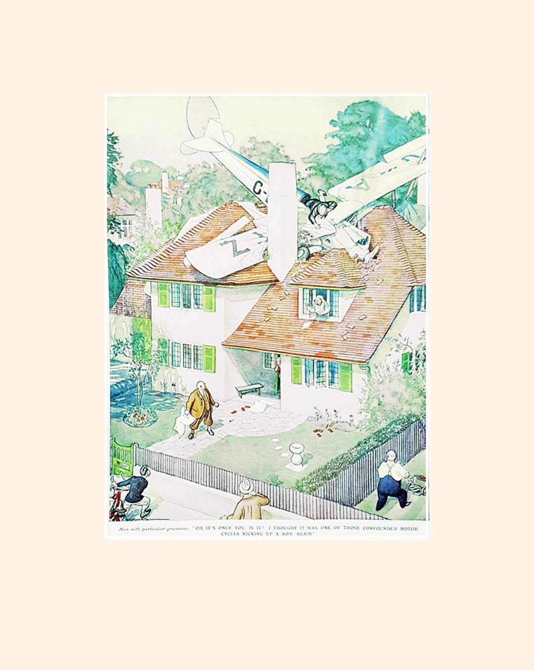 Vintage Punch Cartoon, Illustrated by Illingworth - Etsy
