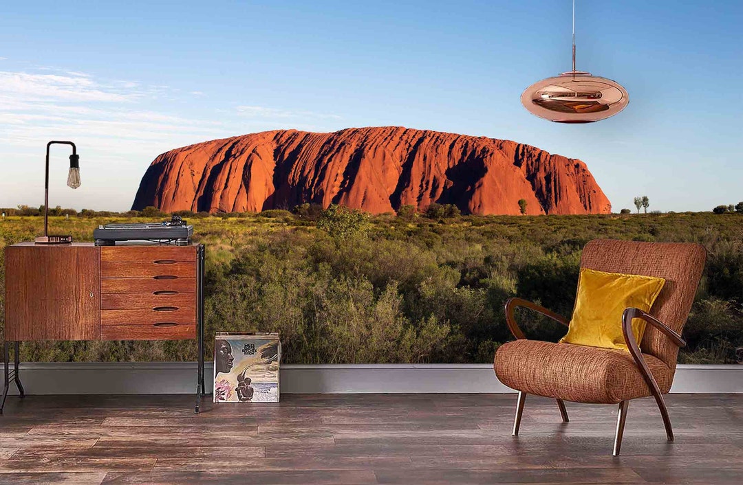 3D Mountain Wallpaper, Rock Wall Mural, Nature Wall Decor, Landscape ...