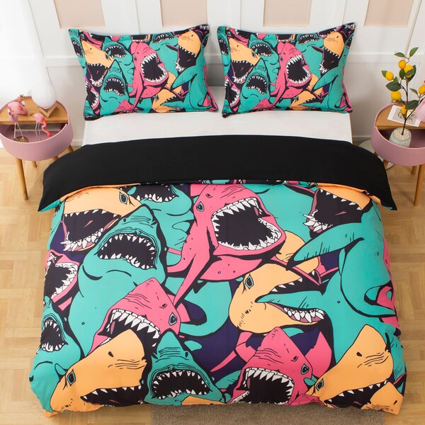 Shark Bedding - Etsy