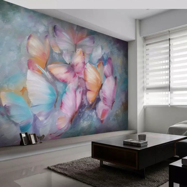 Butterfly Mural - Etsy