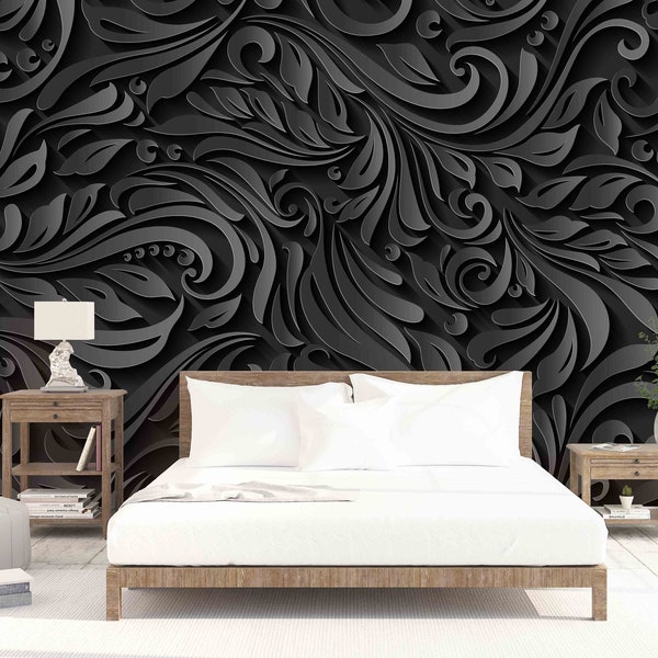 3d Embossed Wallpaper - Etsy