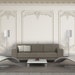 3D Molding Wallpaper Interior Wall With Cornice Wall Mural - Etsy Canada
