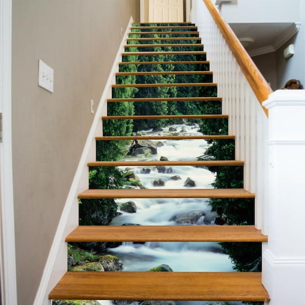 3d Stair Riser Decal - Etsy