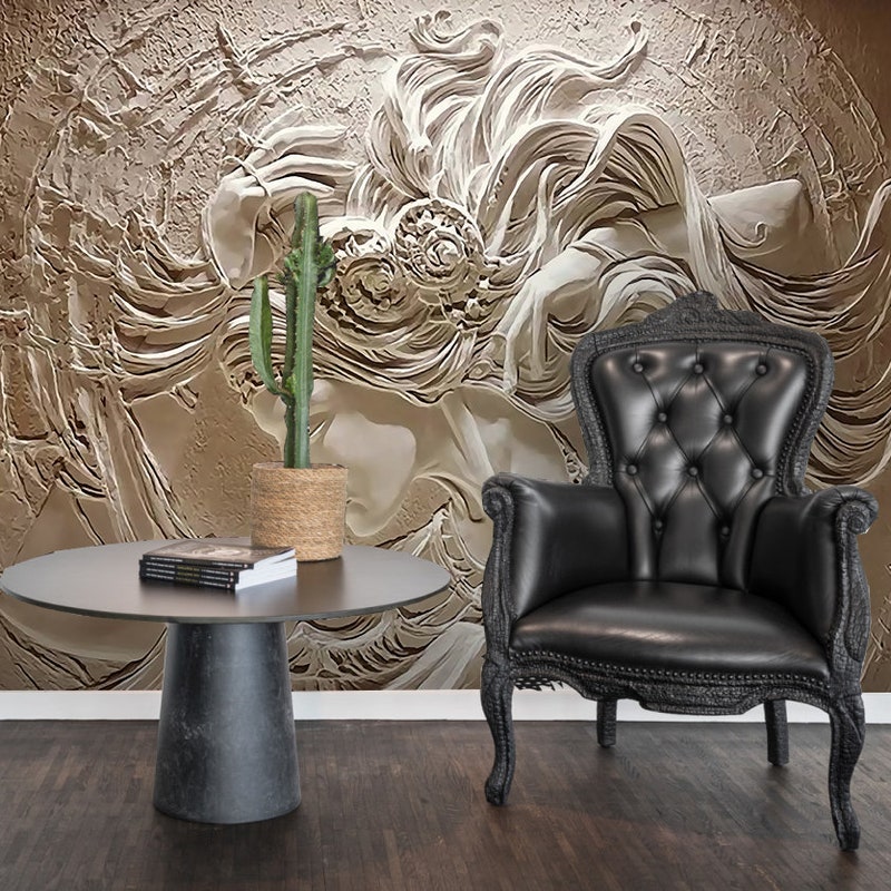 Embossed Wallpaper - Etsy