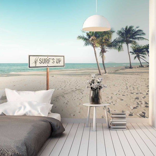 Beach Wall Mural - Etsy