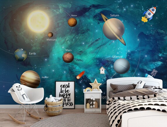 3d Solar System Wall Decor