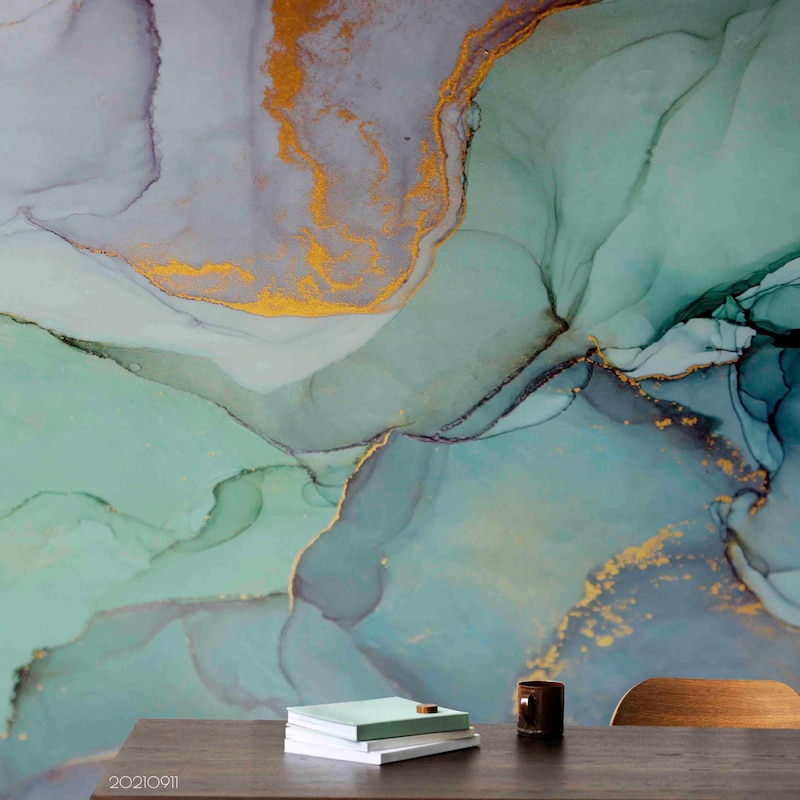 Marble Wall Mural - Etsy