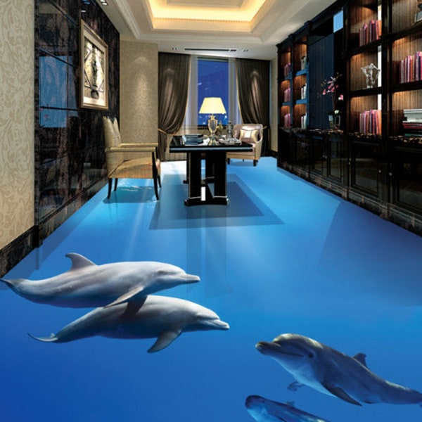 3d Ocean Vinyl Flooring - Etsy