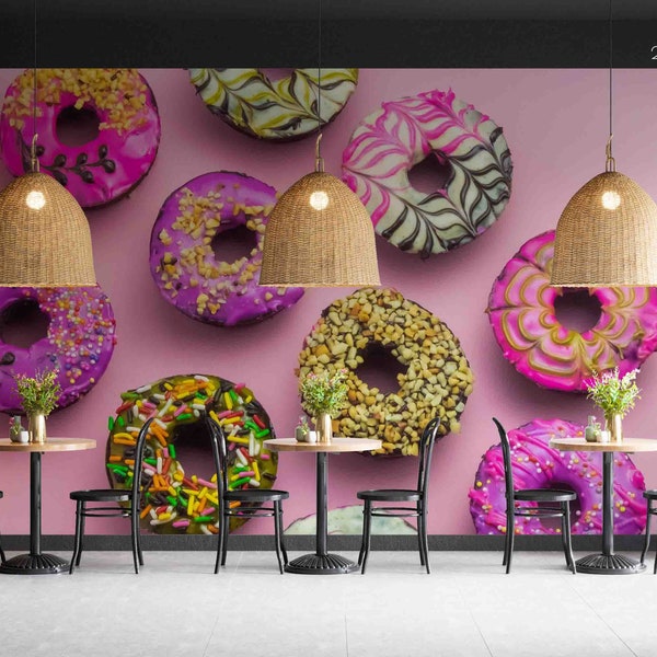 Doughnut Wall Art - Etsy