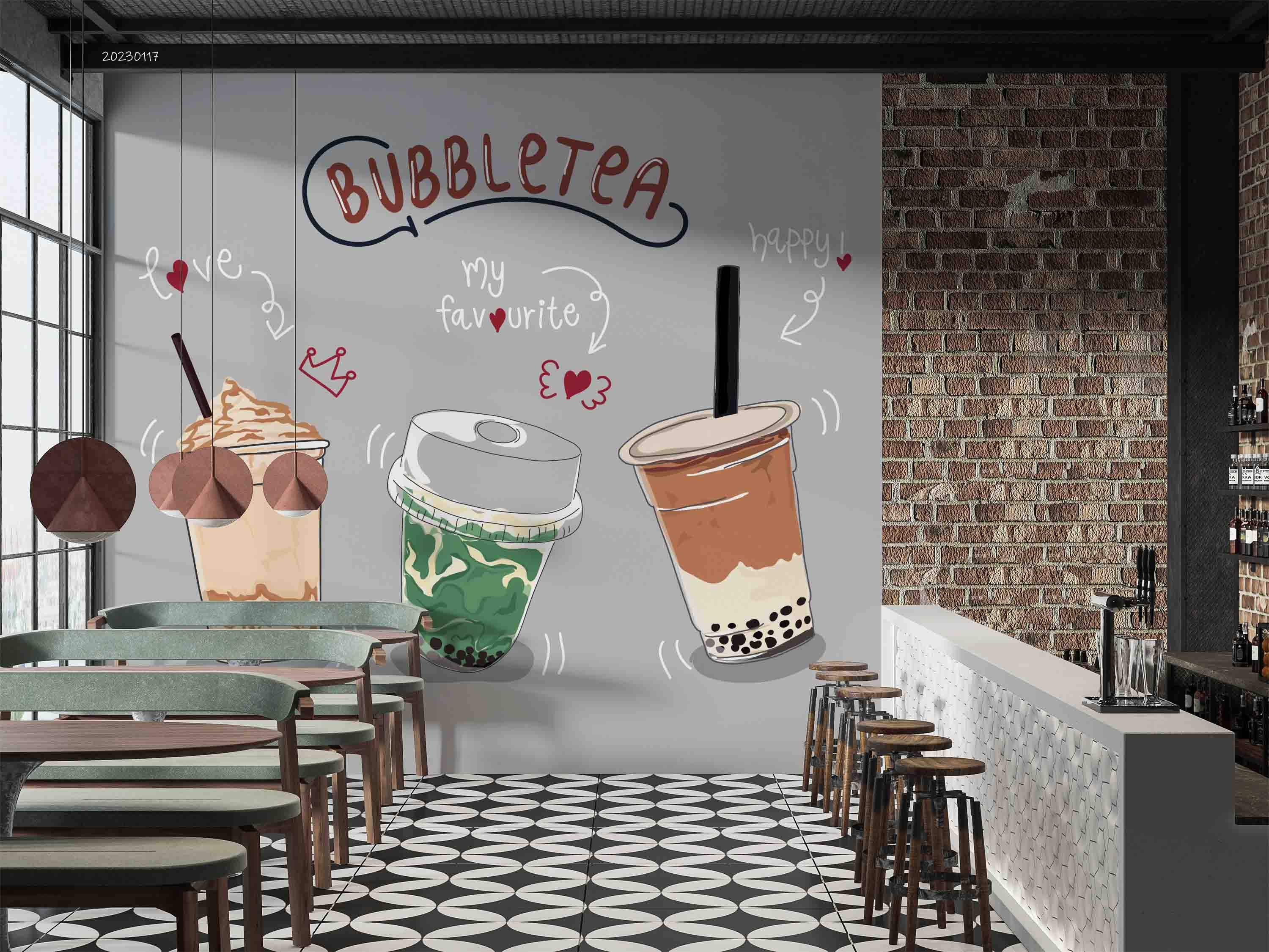 Bubble Tea Shop Design