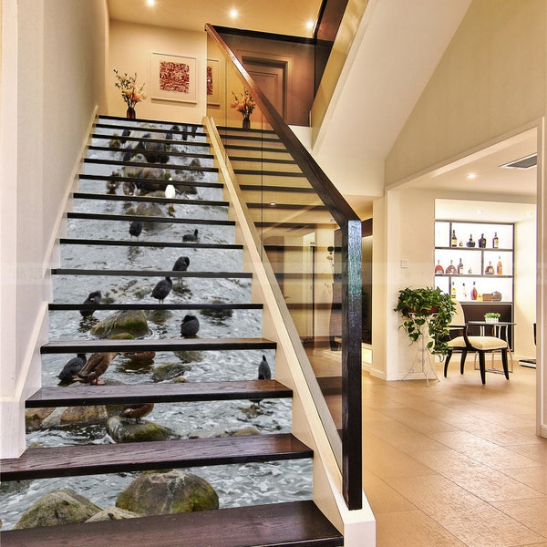 3d Stair Riser Decal - Etsy