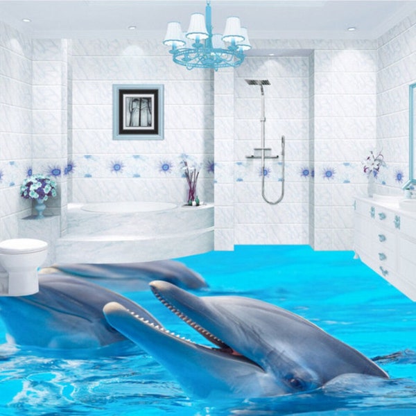 3d Ocean Vinyl Flooring - Etsy