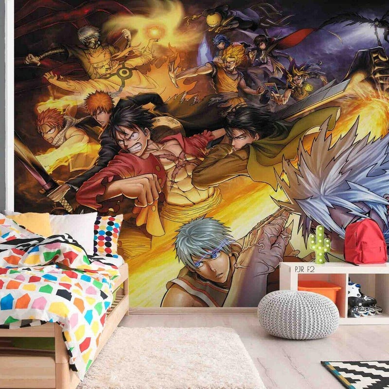 Anime Wall Stickers - Etsy