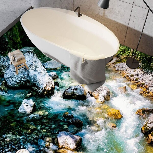 3d Ocean Vinyl Flooring - Etsy