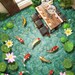 3D Blue Sea Coral Fish, Vinyl Floor Mural, Self-adhesive Vinyl, Floor ...