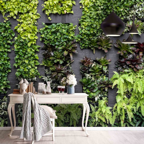 Garden Wall Mural - Etsy