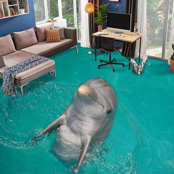 3d Ocean Vinyl Flooring - Etsy