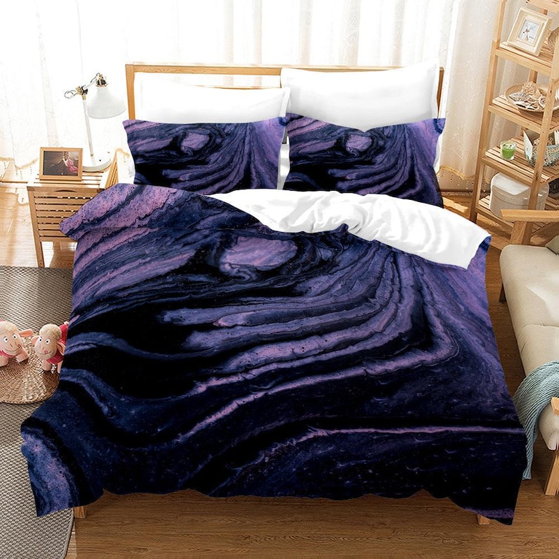 Purple Bedding - Etsy
