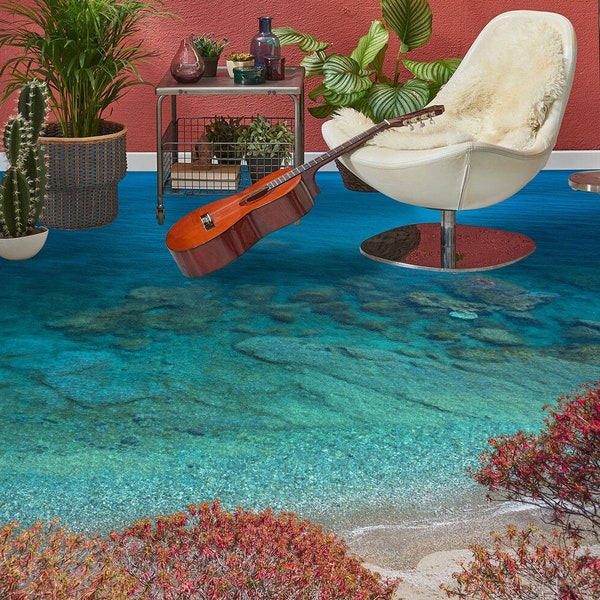 3d Ocean Vinyl Flooring - Etsy
