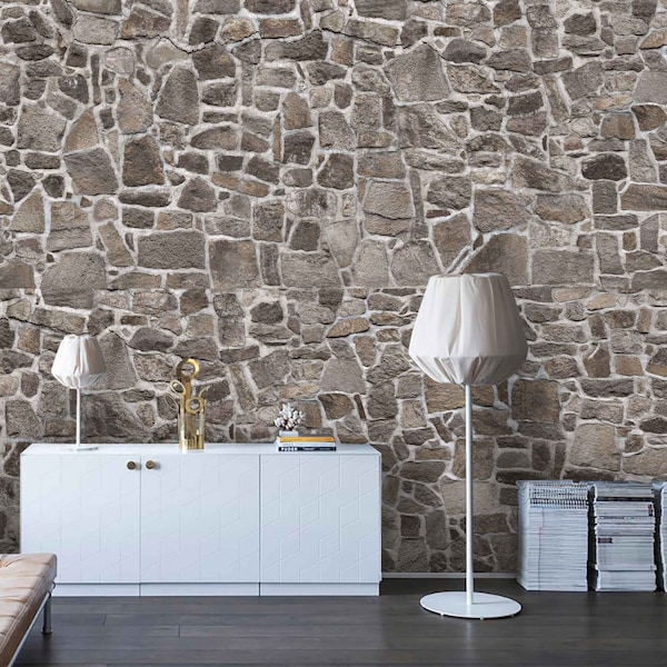 Stone Wall Decal - Etsy
