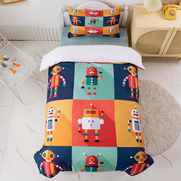Robot Bedding - Etsy