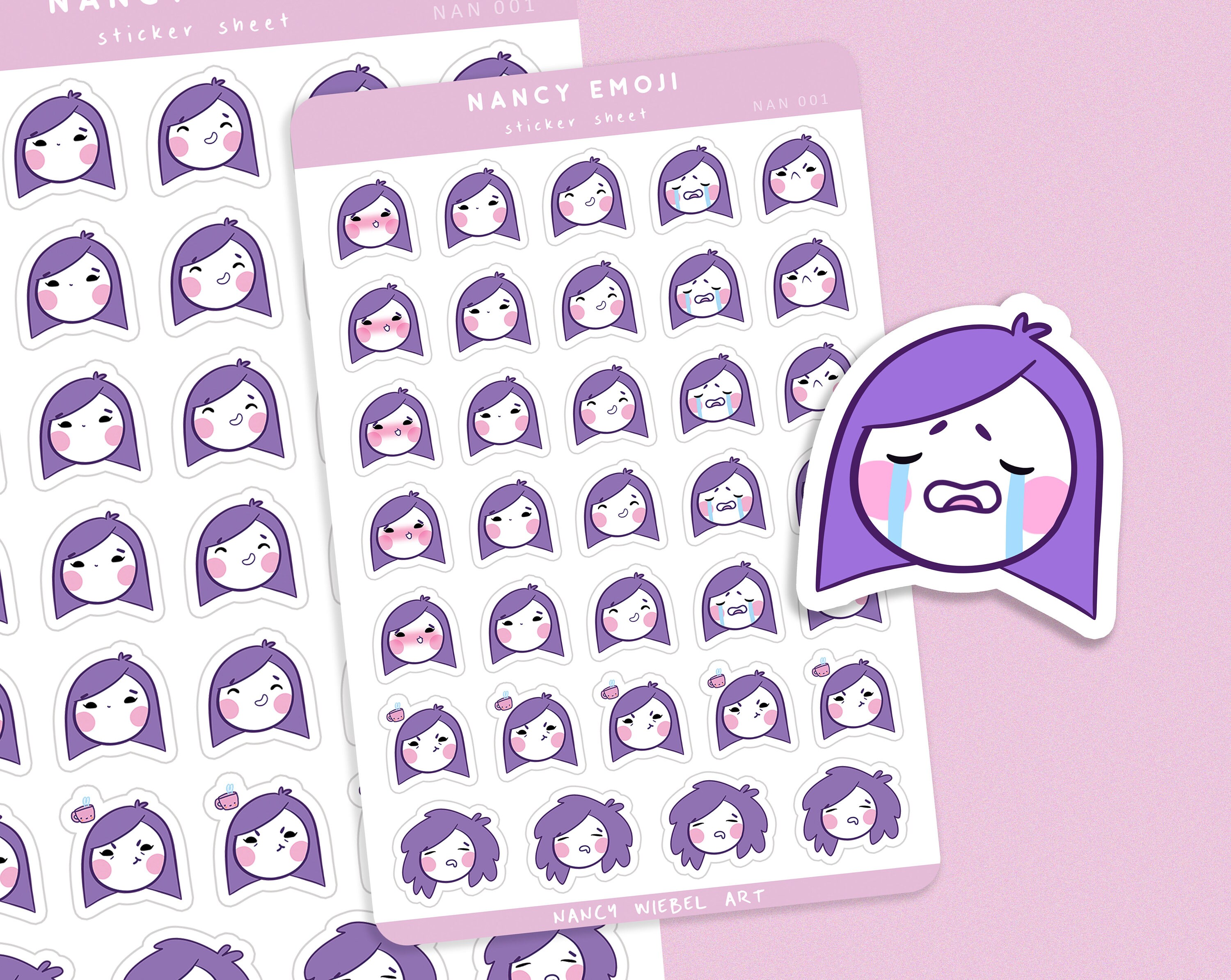 Hope Mood Stickers Thankful Ms Daily Stickers Deco Planner Goodies ...