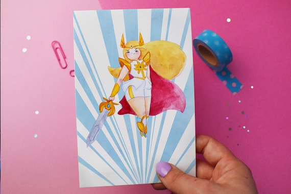 She-ra and the Princesses of Power Wallart Fanart She-ra | Etsy