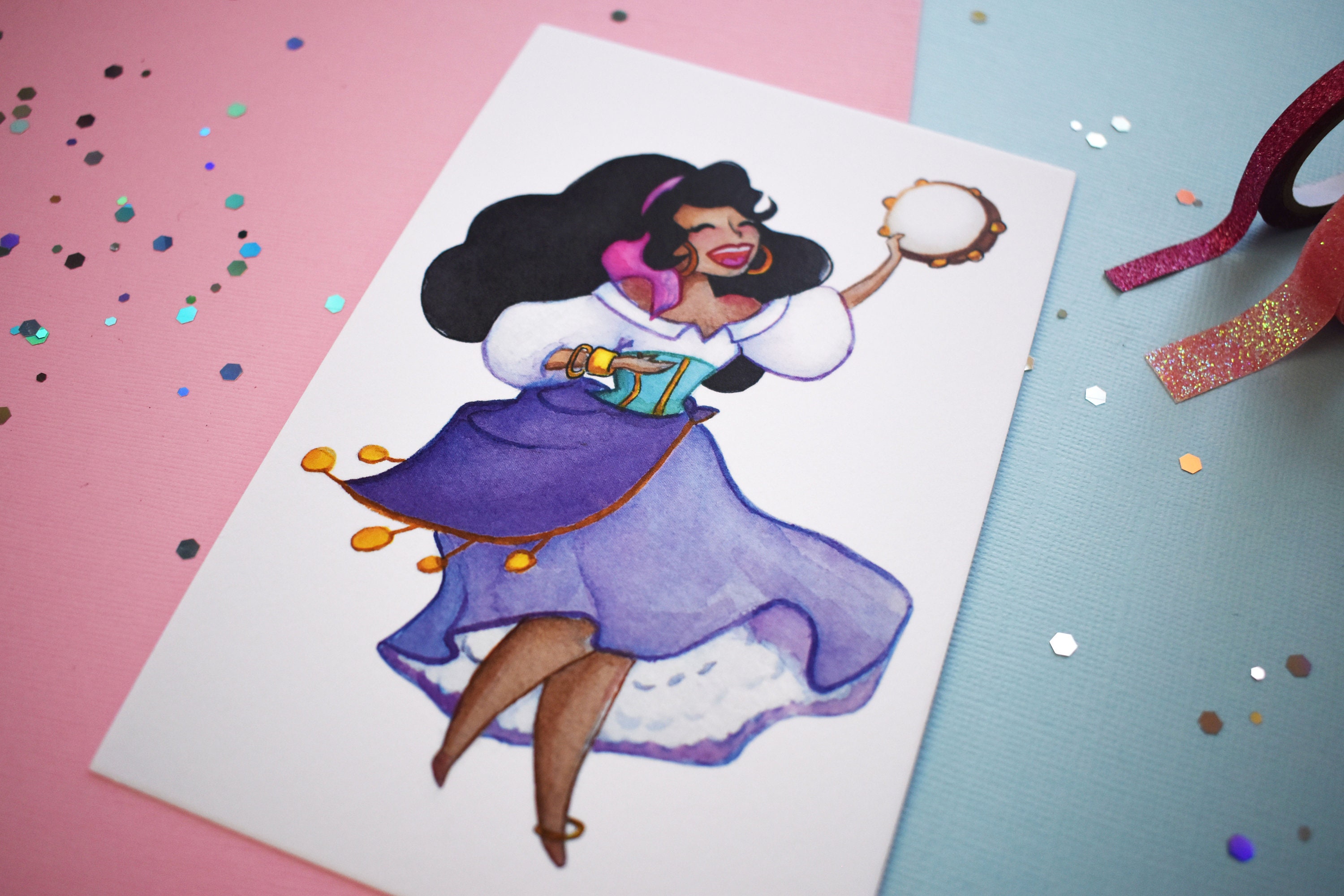 Disney Princess Esmeralda Face