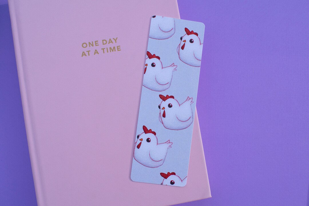 Chicken Bookmark ~ Cute Chicken Planner Book Mark ~ Cute Stationery ...