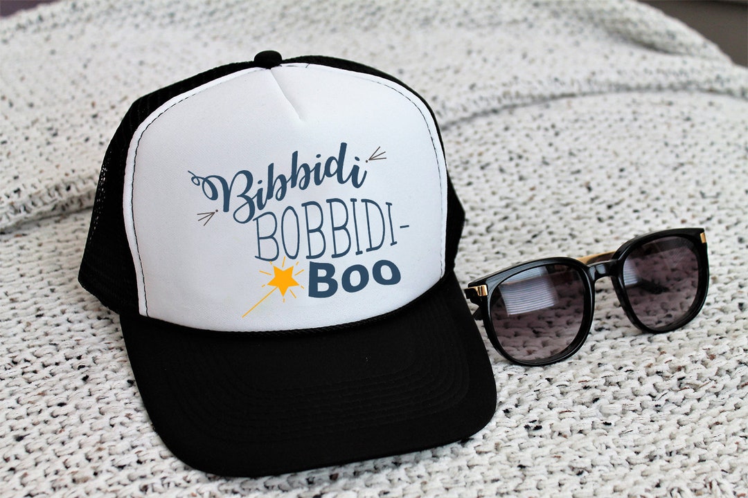 Disney Bibbidi Bobbidi Boo Trucker Hat Snapback Cap Mesh Hat - Etsy